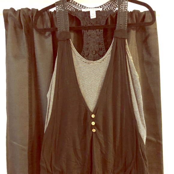 American Rag | Tops | American Rag Layered Tank Xl | Poshmark